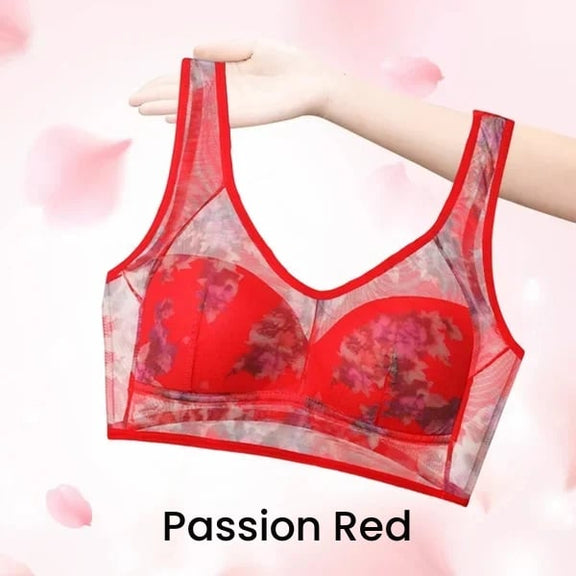 Ice Silk Lace Cooling Comfort Bra – Frye Bra