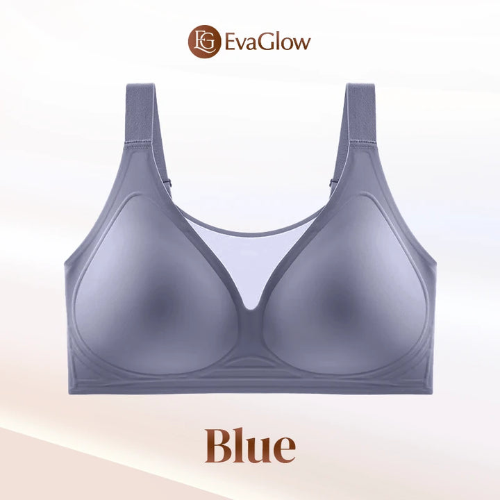 EvaGlow Bra - Seamless Powerful Lifting Cleavage Boost Bra – Frye Bra