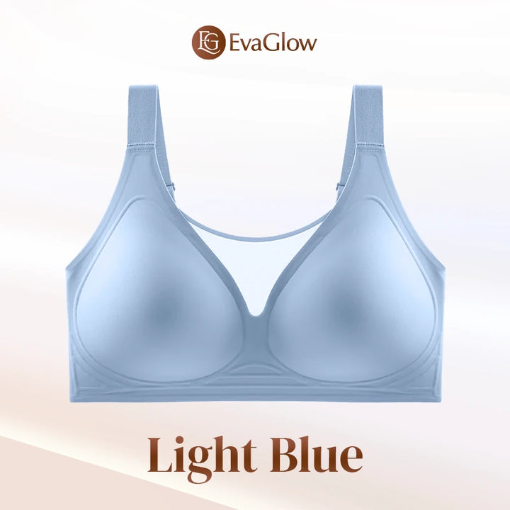 EvaGlow Bra - Seamless Powerful Lifting Cleavage Boost Bra – Frye Bra