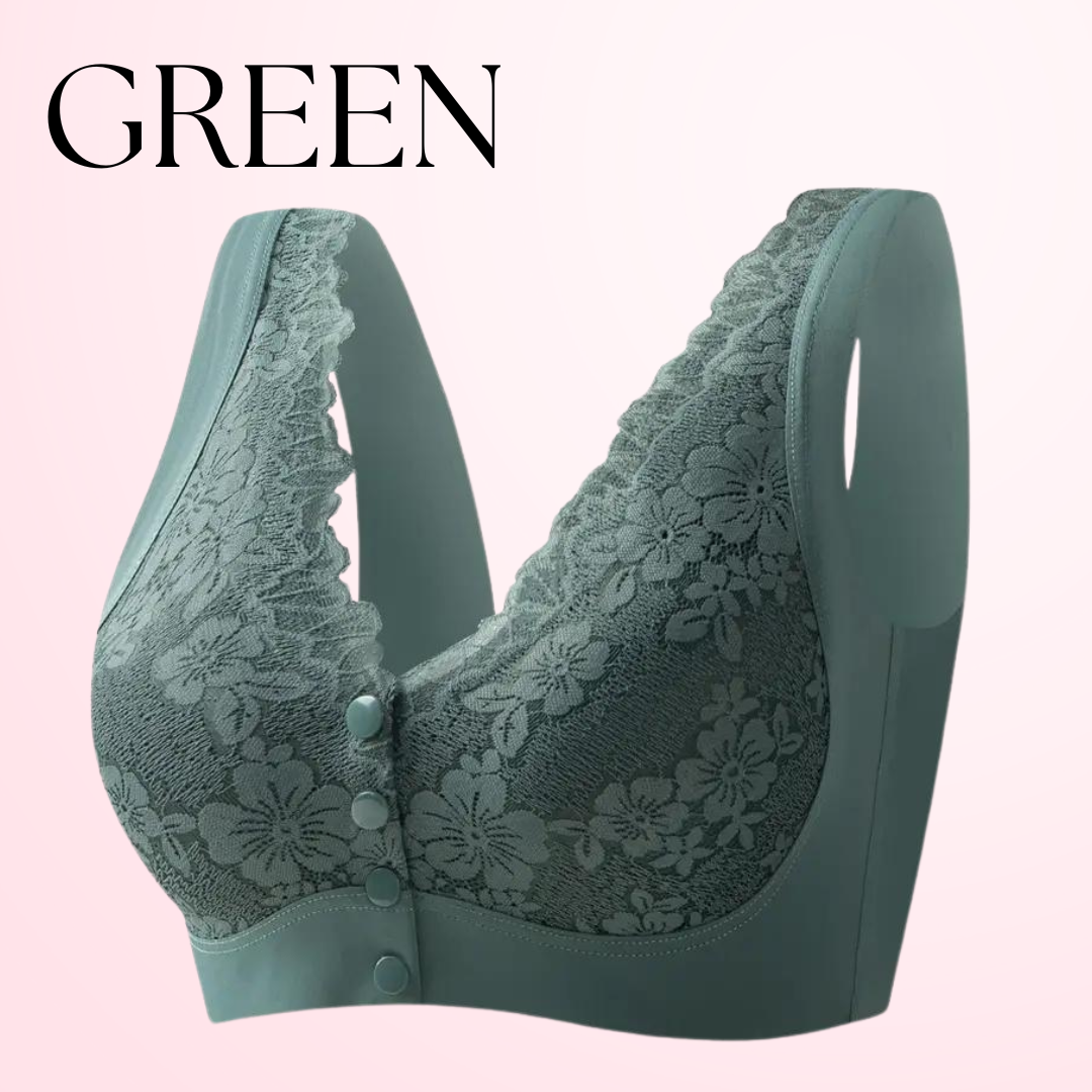 AiryCharm - Zero Feel Lace Full Coverage Front Closure Bra – Frye Bra